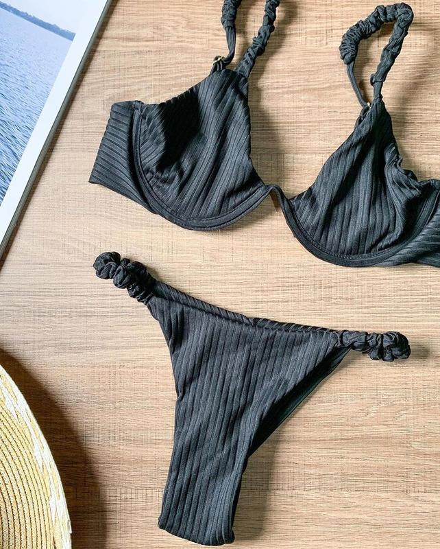 Biquíni Aro com calcinha fio duplo Detalhes em FruFru - mult mix ...