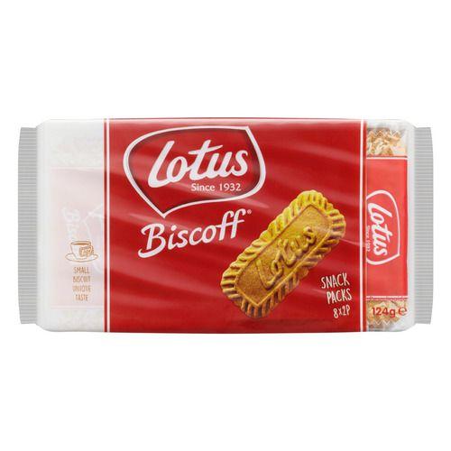 Biscoito Bolacha Belga Lotus Biscoff Pocket Snack Packs 124g - Biscoito ...