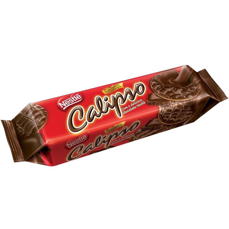 Biscoito Coberto de Chocolate 130g Calipso - NESTLE - Biscoito ...