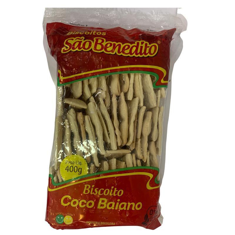 Biscoito Coco Baiano São benedito 400g - Biscoito / Bolacha - Magazine ...