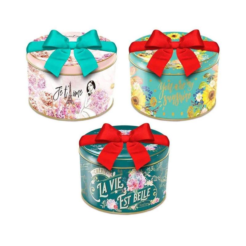 Biscoito Cookies Santa Edwiges Kit 03 Latas com Laço 150g - Cookies ...