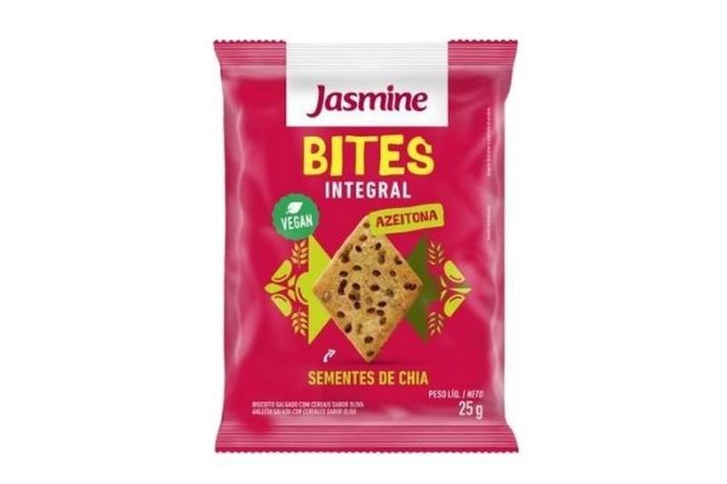 Biscoito de Bites Azeitona JASMINE 25g - 90 - Biscoito / Bolacha ...