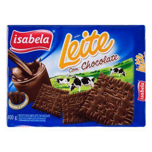 Biscoito Doce Isabela Leite Chocolate Embalagem 400G - Biscoito ...
