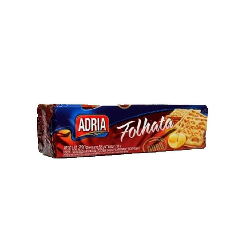 Biscoito Folhata de Manteiga 200g Adria - Biscoito Salgado / Bolacha ...