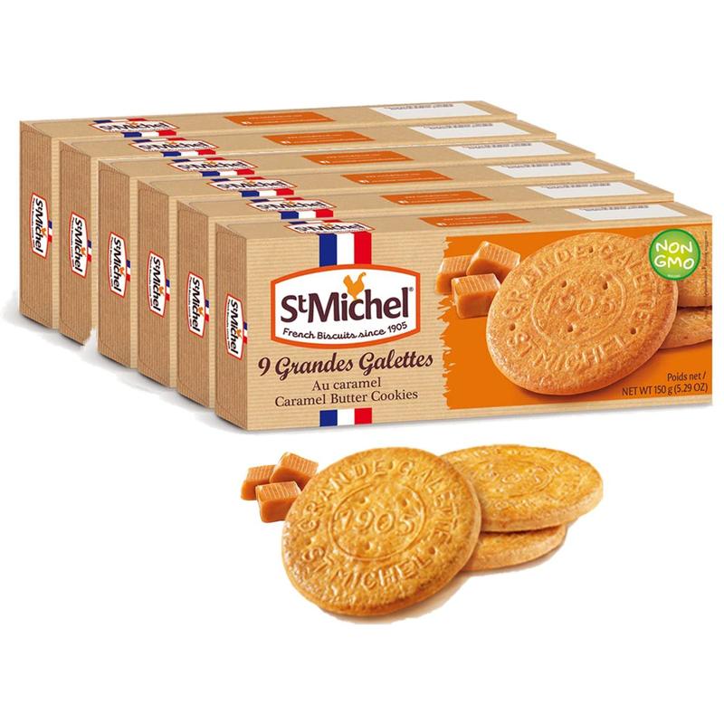 Biscoito Francês Shortbread ST MICHEL 150g (6 Pacotes) - Biscoito ...