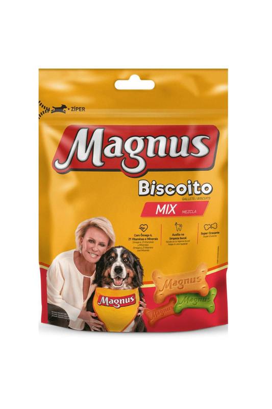 Biscoito Magnus Mix para Cães Adultos 500g - Biscoito para Cachorro ...