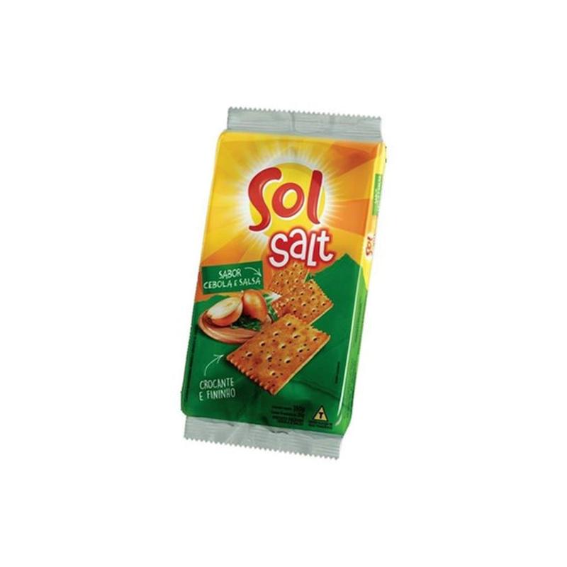 Biscoito Salt Cebola e Salsa 150g - Sol - Biscoito / Bolacha - Magazine ...
