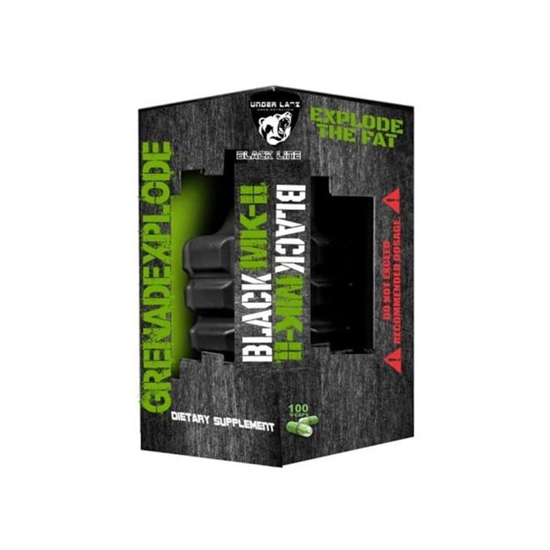 Black mk-ii grenadexplod under labz 100 cápsulas - Under labz nutrition ...