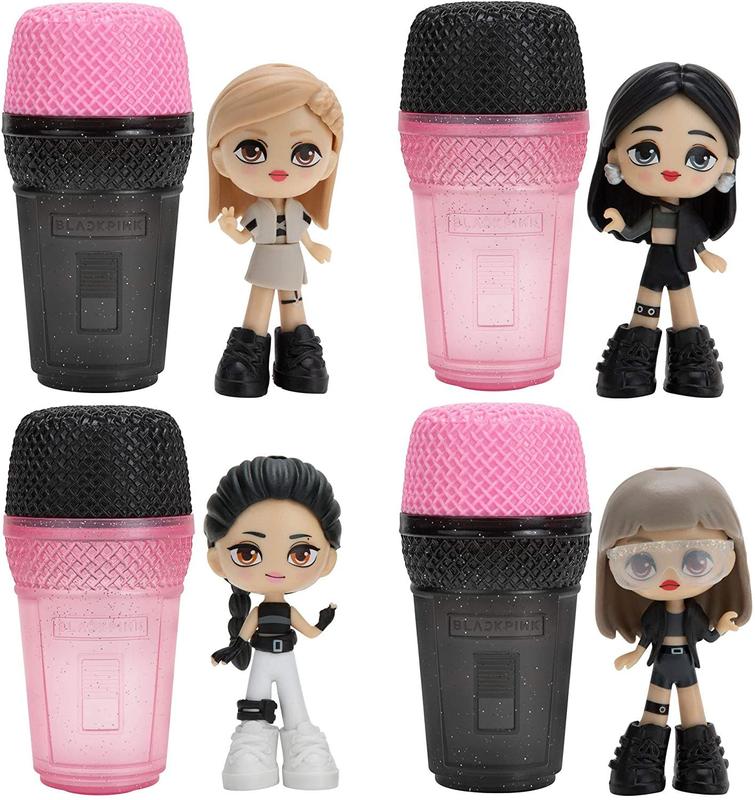 Blackpink Micro Pop Stars, Mystery Surprise Figures 4 Pack - 3" Kpop ...