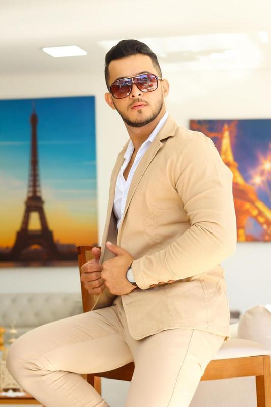 blazer bege acetinado slim original dragonfly - Blazer Masculino ...