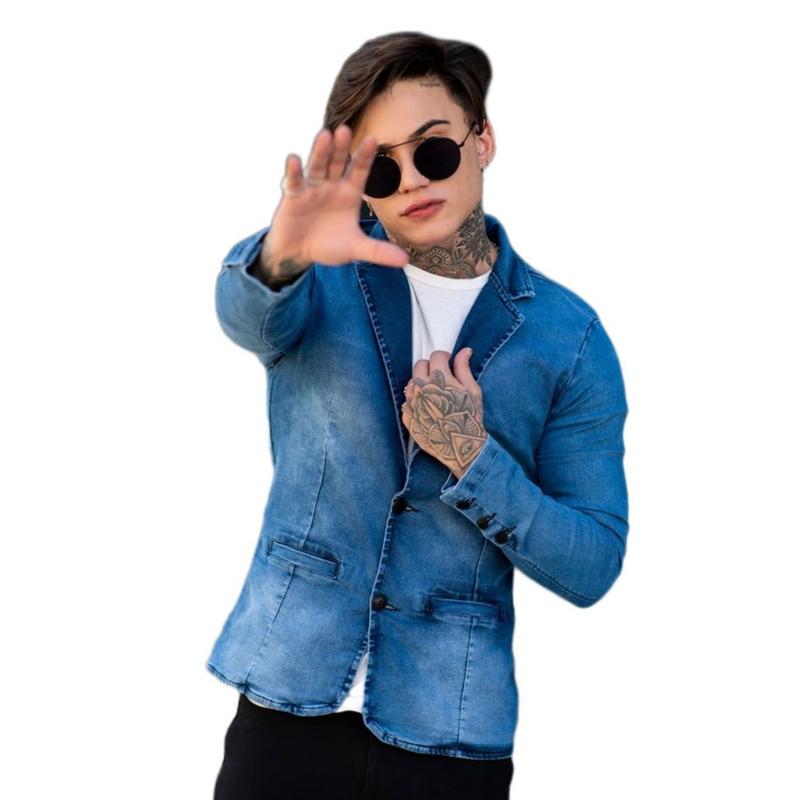 Blazer masculino casual - DEBATT / DRAGONFLY - Blazer Masculino ...