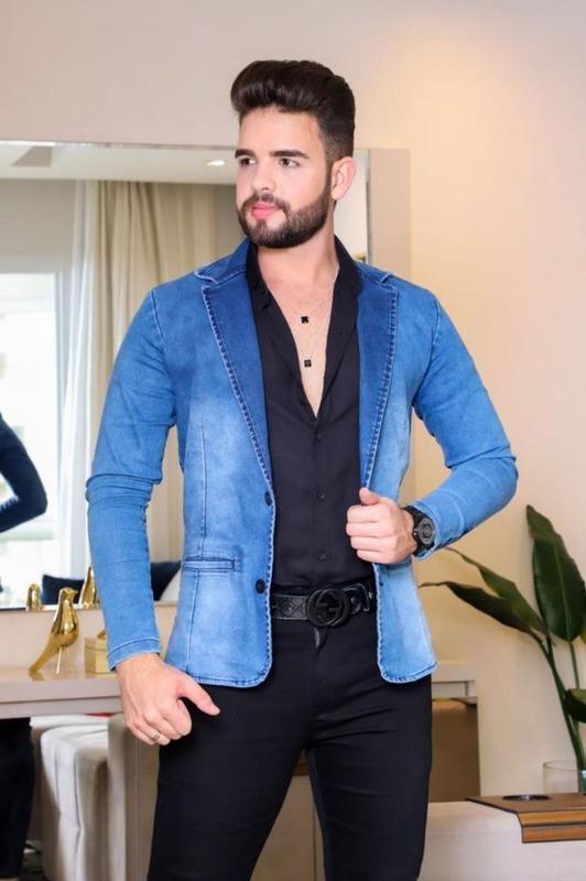 blazer masculino fit - DEBATT / DRAGONFLY - Blazer Masculino - Magazine ...