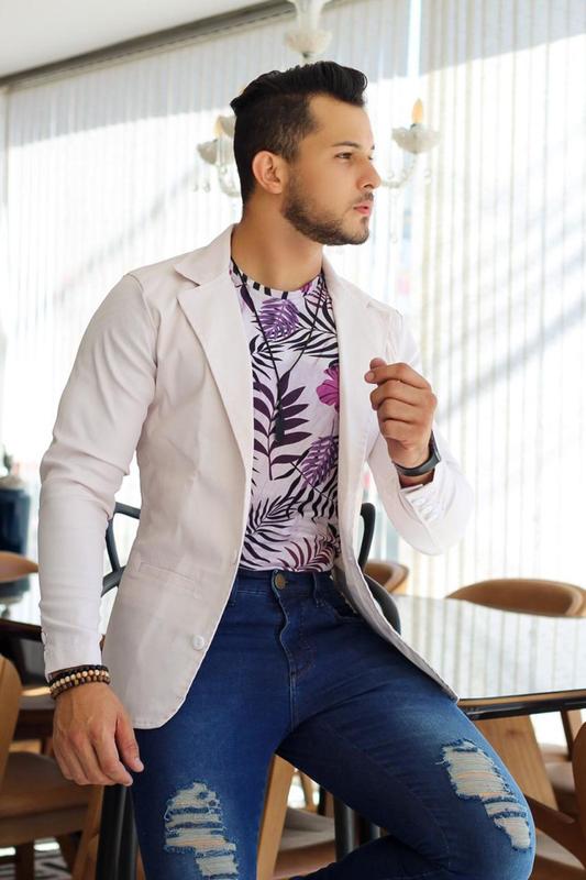 Blazer Masculino Slim - Dragonfly Jeans - Blazer Masculino - Magazine Luiza