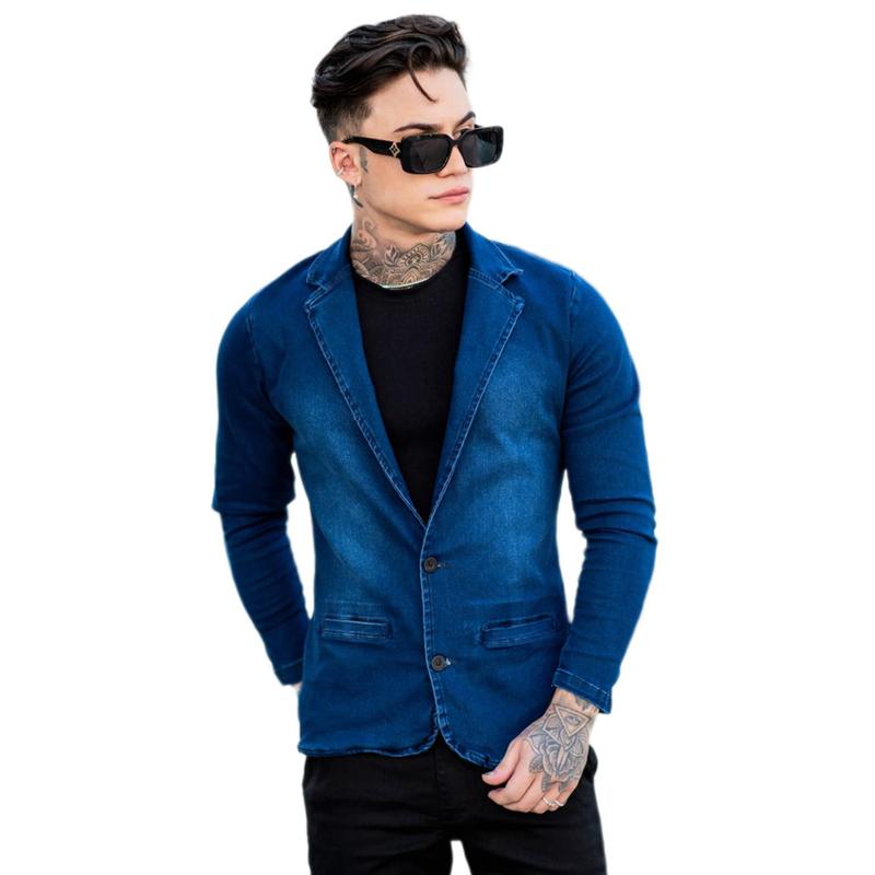 Blazer Masculino Slim Esporte Fino Elastano Premium dragonfly debatt ...