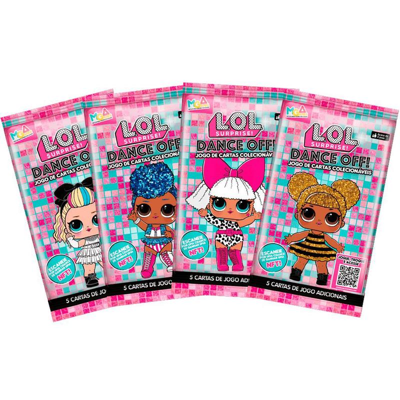 Blister Boneca Lol Surprise Dance Off Carta Carton - Copag - Boneca LOL ...