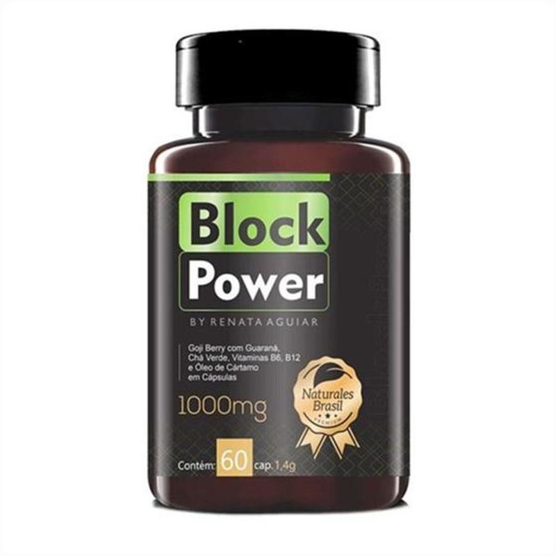 Block Power, 60 cápsulas - Naturales Brasil - Carregador de Celular ...