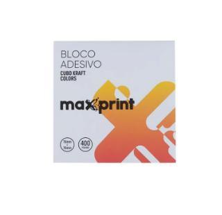 Bloco Adesivo Maxprint Pallet Cubo Kraft Colors 76mm x 76 - Masterprint ...