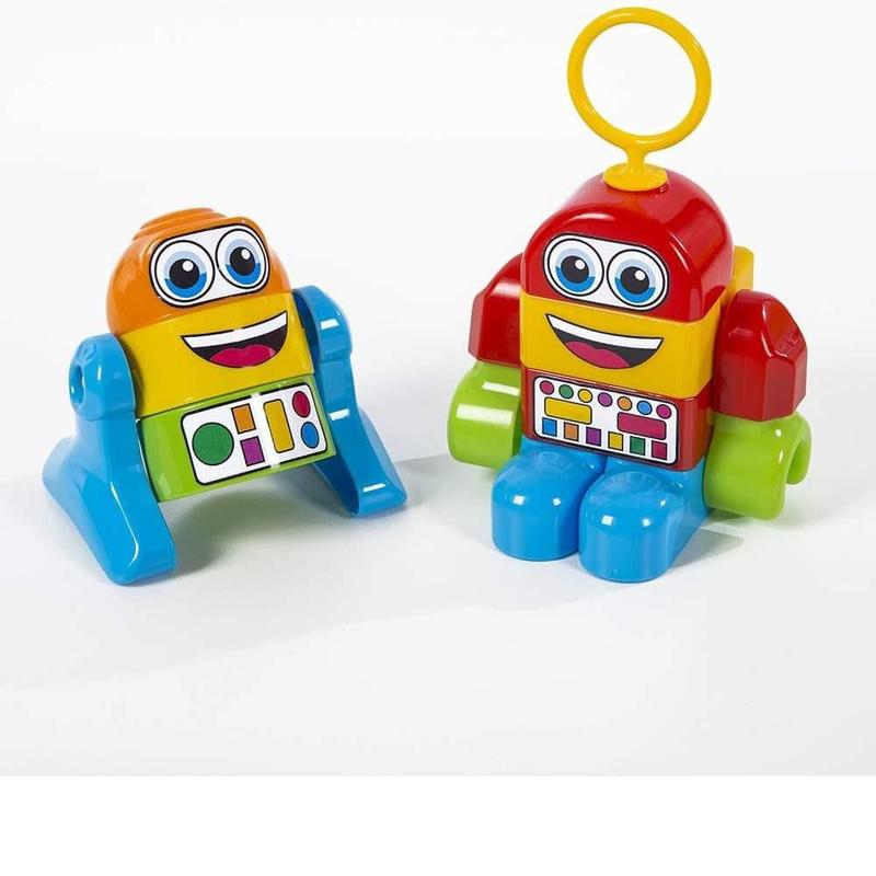 Blocos M-Bricks Robots 16 Peças - Maral - Brinquedos de Montar e ...