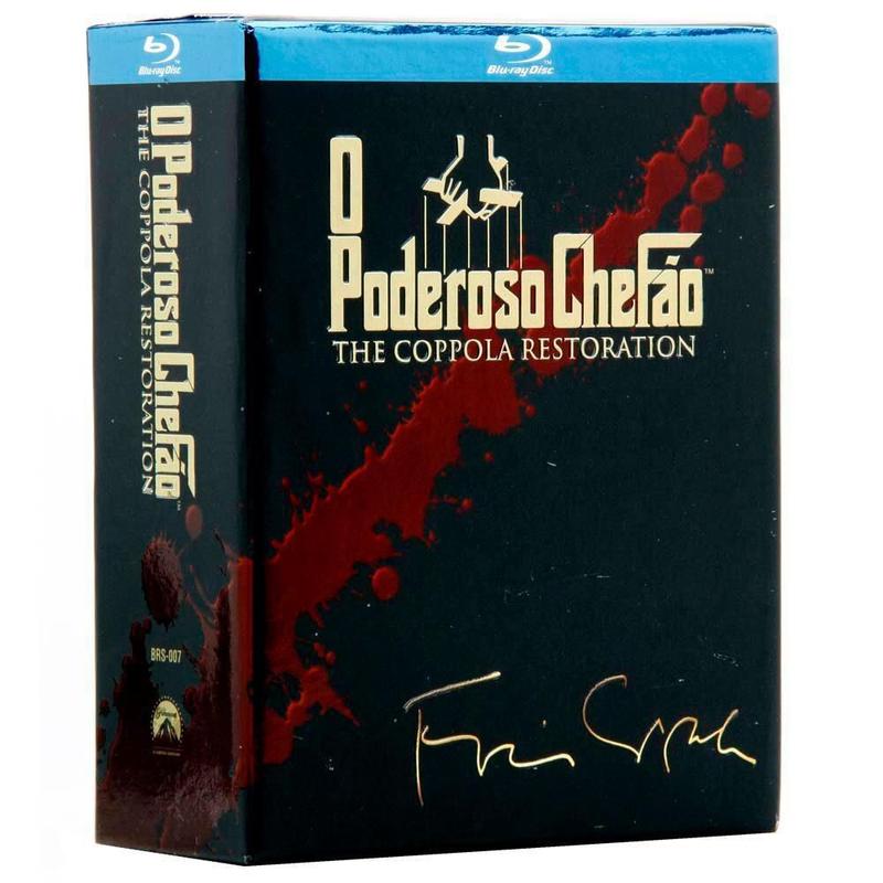Blu-Ray Box Poderoso Chefão The Coppola Restoration 4 Discos ...