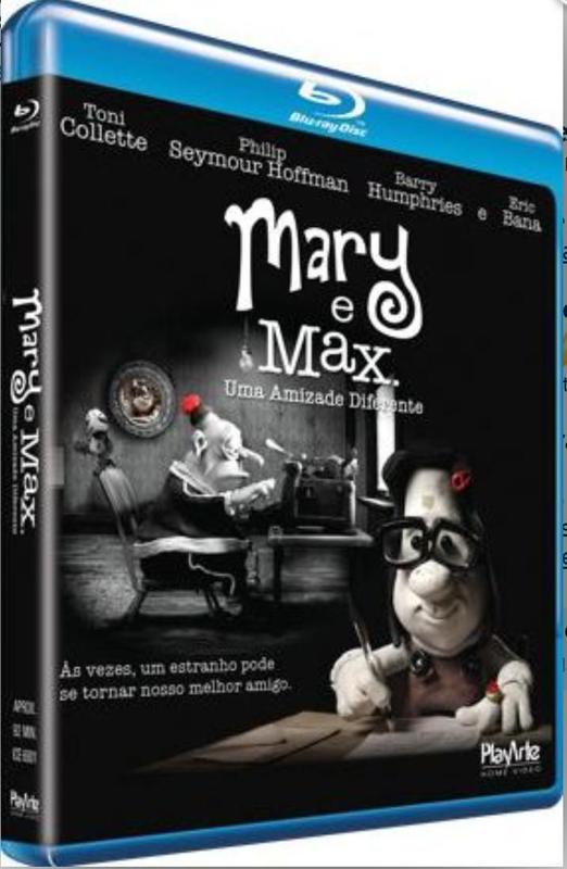 Blu-Ray Mary E Max - Uma Amizade Diferente Dublado Original - Playarte ...
