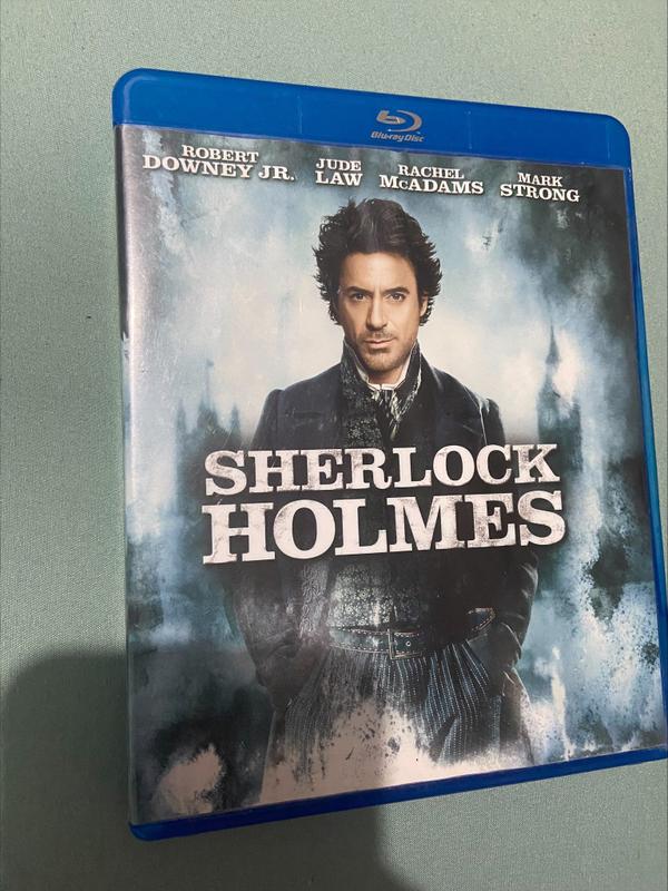 Blu Ray Sherlock Holmes - Downey Jr - Original - FI - Livros de ...