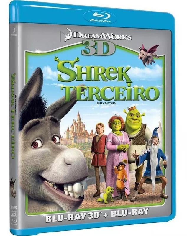 Blu-ray Shrek Terceiro (Blu-ray + Blu-ray 3D) - dreams - Filmes de ...