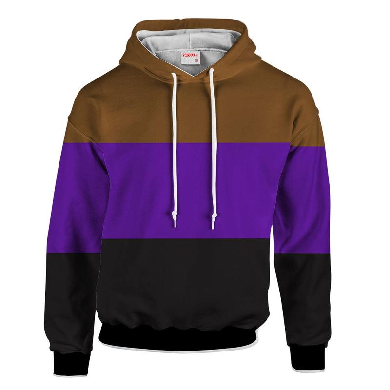 Blusa De Frio Modelo Moletom Manga Longa Tsm Cores Marrom Roxo e Preto ...