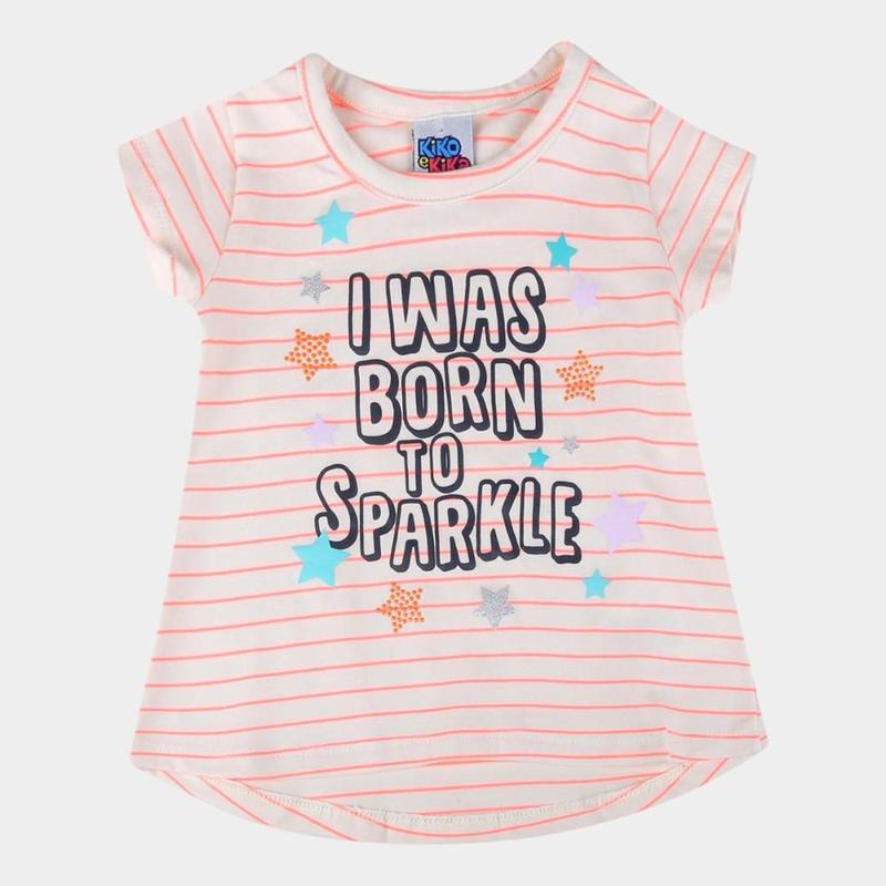Blusa Infantil Kiko & Kika Fio Tinto Neon Feminina - Kiko &Kika - Blusa ...