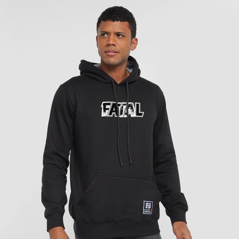 Blusa Moletom Fatal Star Com Capuz Masculina - Agasalho e Moletom ...