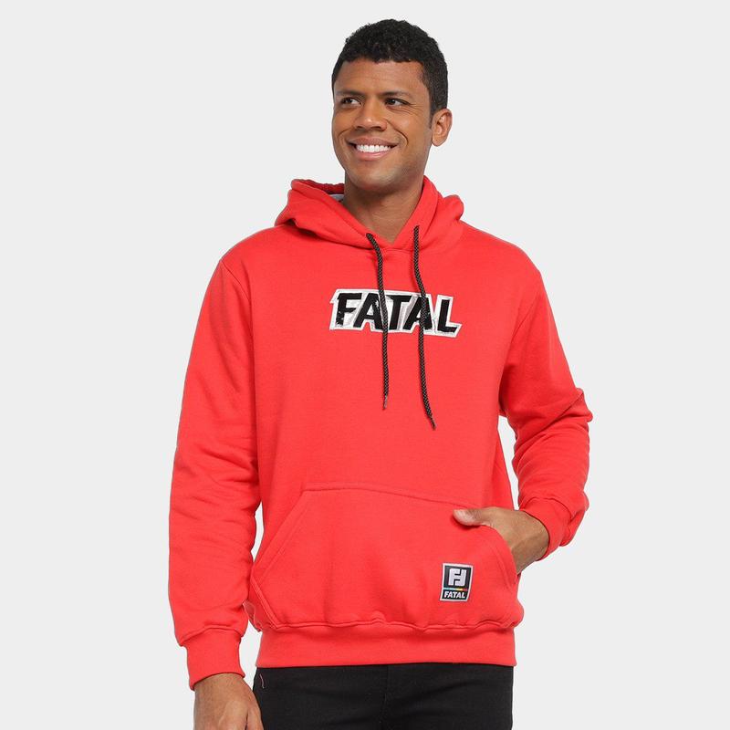 Blusa Moletom Fatal Star Com Capuz Masculina - Agasalho e Moletom ...