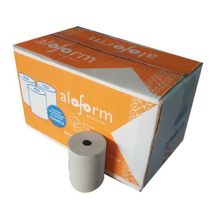 Bobina Cupom Térmica 80mm Branca Caixa com 30 Unidadades - Aloform ...