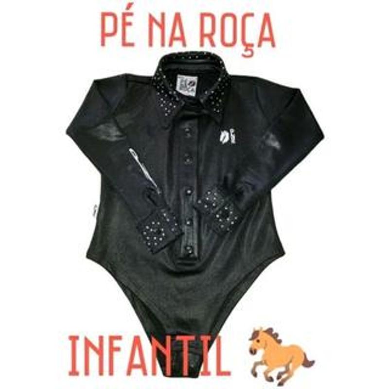 Body camisa country Bebê infantil Laylla várias cores Pé na Roça Cia ...