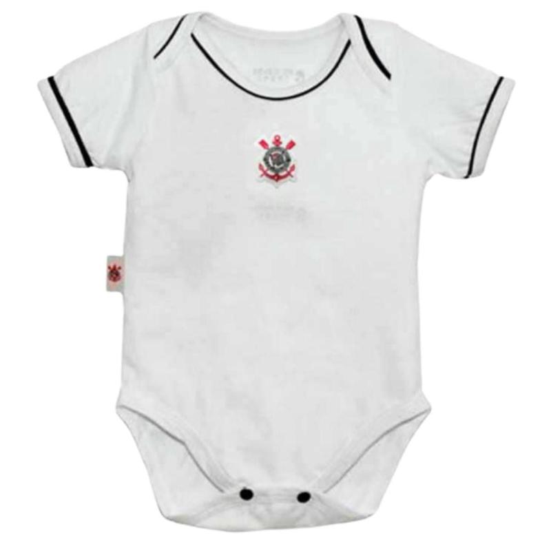 Body de Bebê Time de Futebol Manga Curta Unissex Corinthians Oficial ...