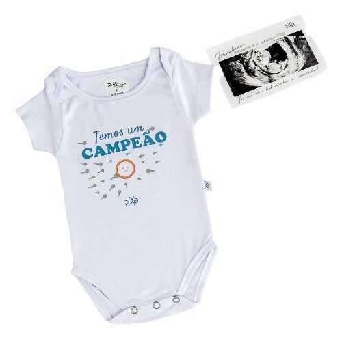 Body Revelação Gravidez Titio Pai Avós Anunciação Gestação - ZIP - Body ...