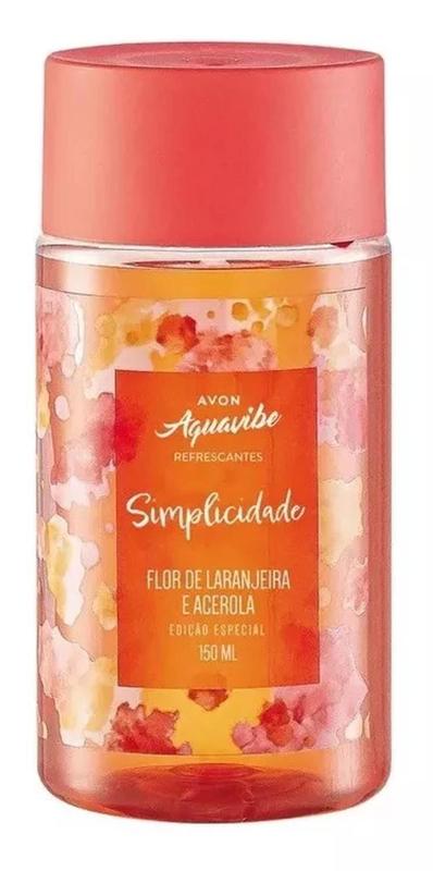 Body Splash Avon Aquavibe Flor De Laranjeira E Acerola 150ml - Body ...