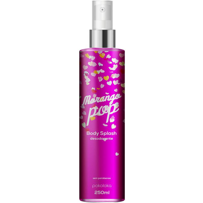 Body Splash Morango Pop - Pokoloka - 60ml - Body Splash e Body Spray ...