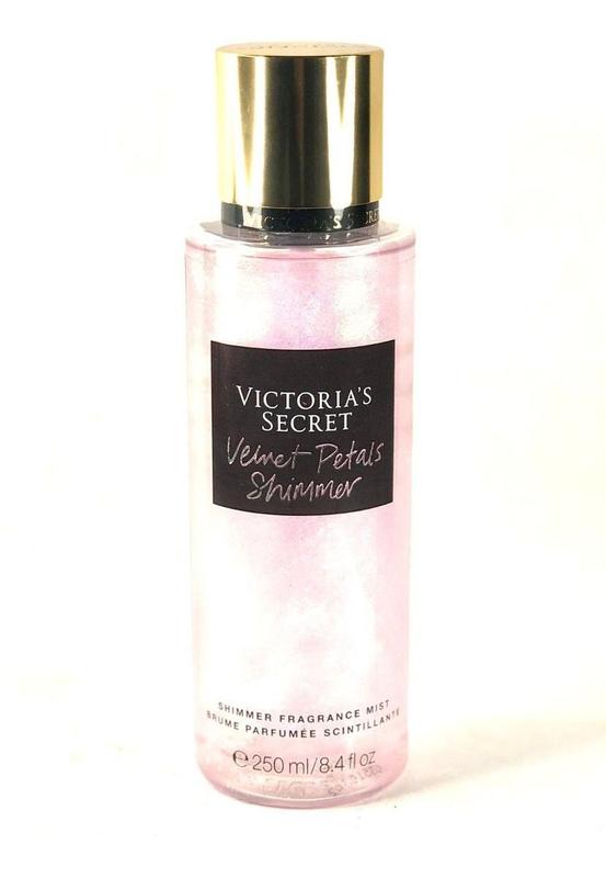 Body Splash Victoria's Secret Velvet Petals Shimmer 250ml - Body Splash ...