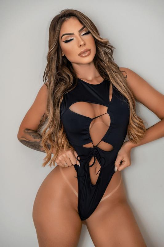 Body string preto - Segredo Lacrado - Body Feminino - Magazine Luiza