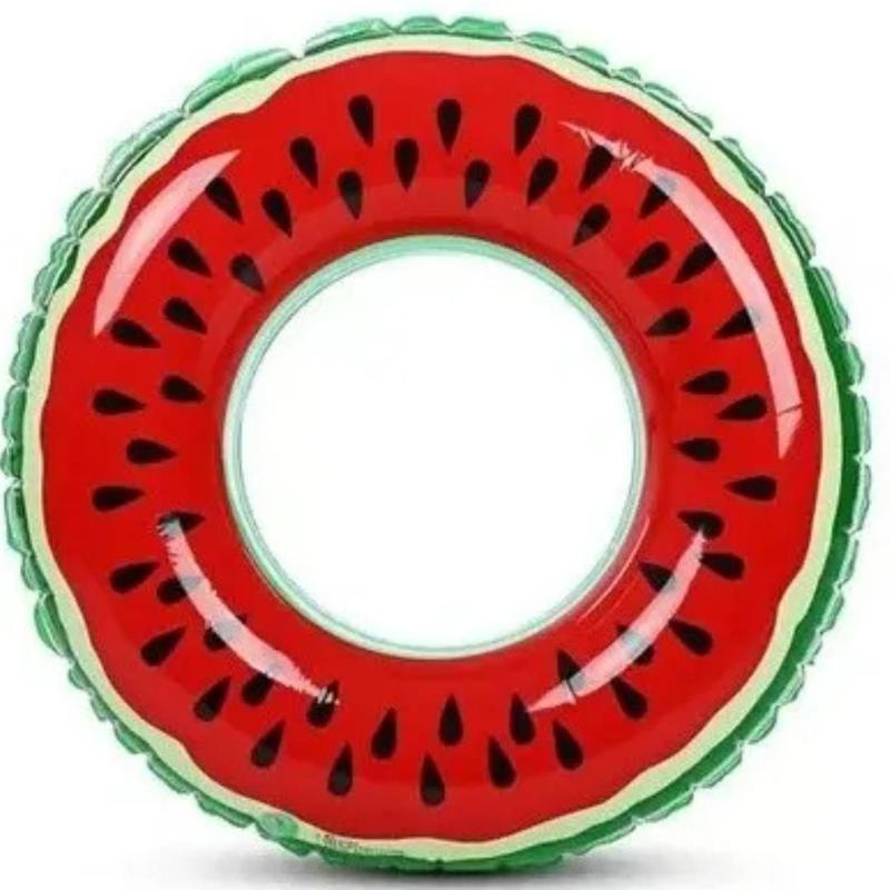 Boia Inflavel De Cintura Divertida Melancia 80cm Redonda Grande ...