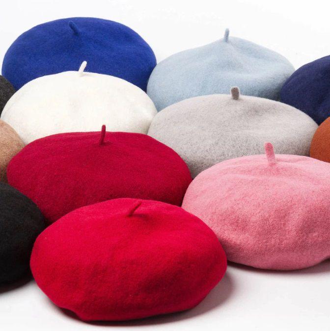 Boina Francesa De Lã - Gorro - Grossa - Ótima Qualidade - Libélula Kikí ...