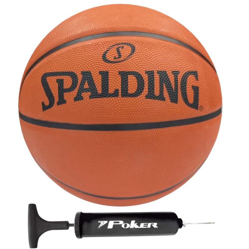 Bola Basquete Spalding Streetball Oficial + Bomba de Ar - Bola de ...