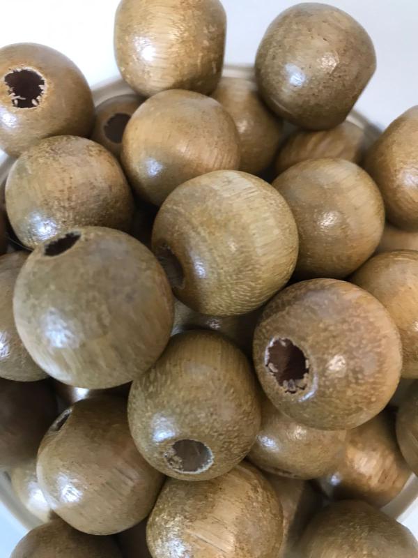 BOLA BOLINHA DE MADEIRA COM FURO - 100 UNIDADES ARTESANATO r24.1 - Show ...