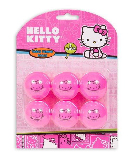 Bola de Ping Pong - Hello kitty - Kit Ping Pong - Magazine Luiza