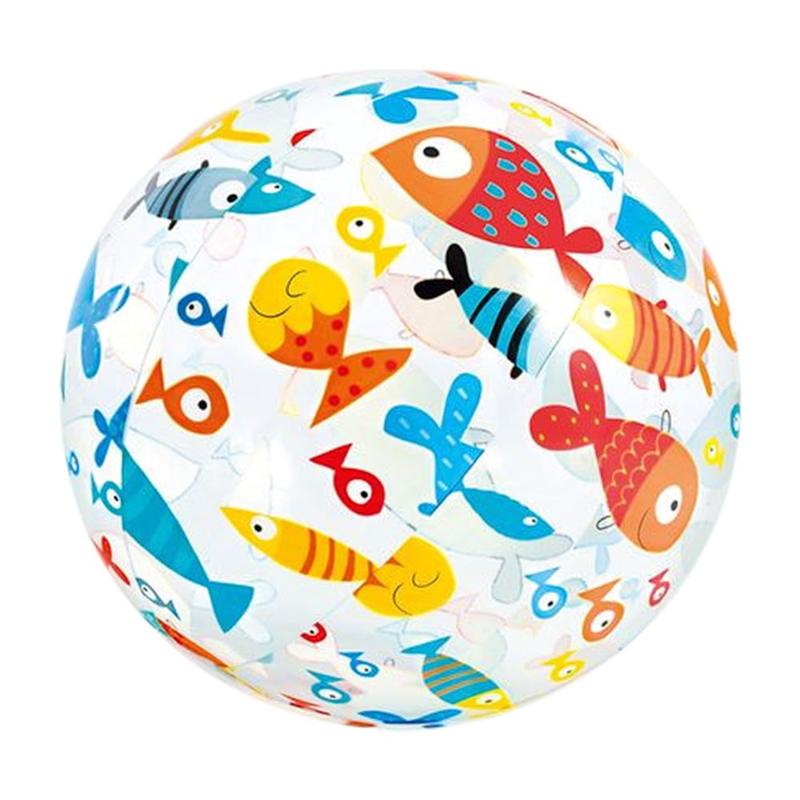 Bola de Praia Intex Estampada Personagens Sortidos Ref: 59040NP com 1 ...