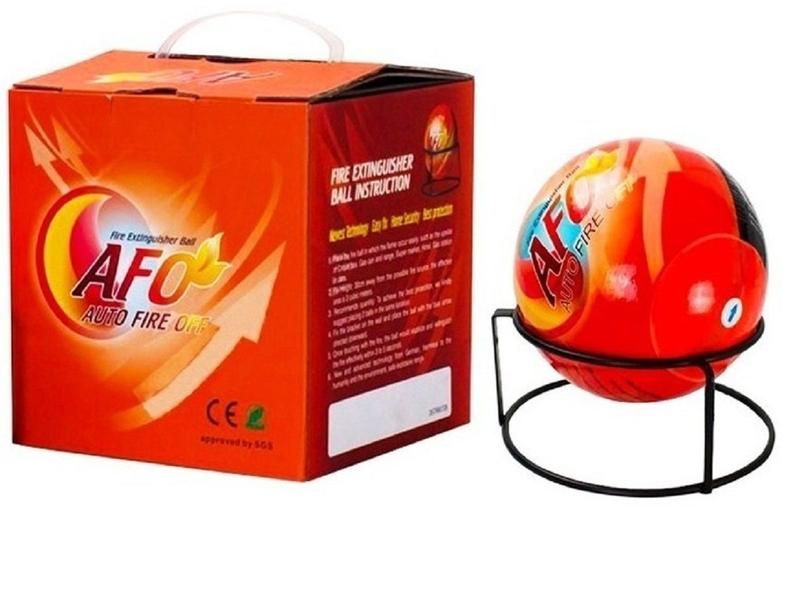 Bola Extintor De Incendio Fire Bol C/ Alarme +suporte 1,3kg - AFO - Extintor - Magazine Luiza