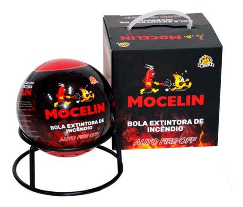 Bola Extintora Automático 1,3kg Abc Com Suporte Mocelin - Extintor ...
