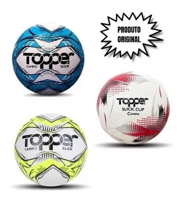 Bola Fut Campo Oficial Topper Slick Ii OrigInal - Bola de Futebol ...