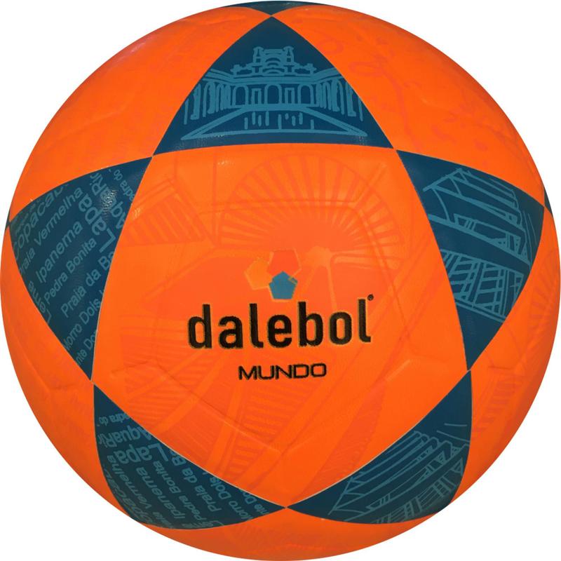 Bola FutAlta Fusion Tech Dalebol Rio Laranja e Azul - Bola de Futevôlei ...