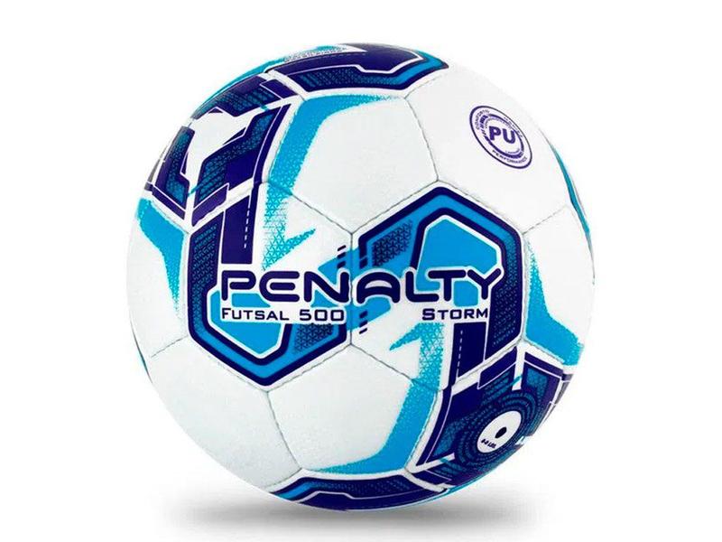 Bola Futsal Penalty Storm Xxi 500 511333 Costurada à Mão - Bola de ...