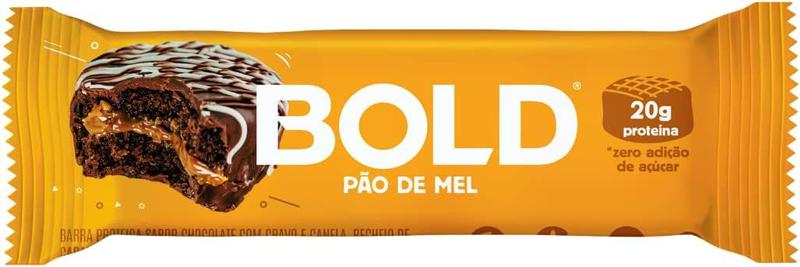Bold Bar Pão De Mel 60g Unid Bold Snaks - Bold Snacks - Barra de ...